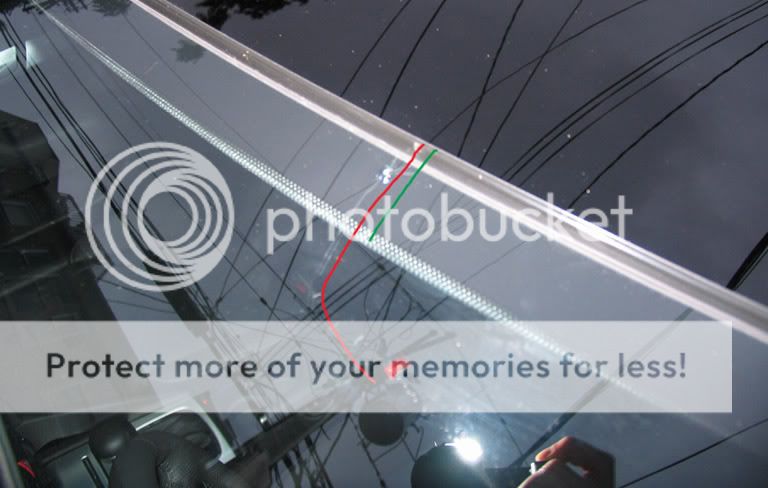 Windshield crack- on the move! | VW Vortex - Volkswagen Forum