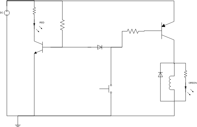 On, off LED circuit | All About Circuits