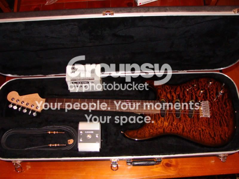 Warmoth Walnut Burst Variax Conversion - Luke inspired - two necks ...